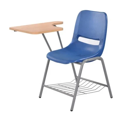 Buy Cheap Plastic Study Chair With Writing Pad from Jinhua Zhongyi ...