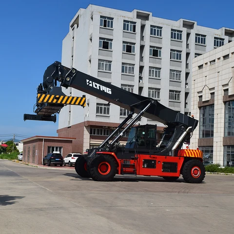 Buy Chinese New Port Machine Container Stacker Forklift Imported Engine ...