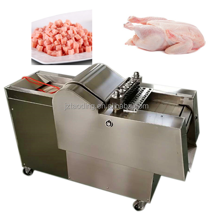 Buy Commercial Beef Cutting Machine Frozen Meat Cube Cutter Chicken ...