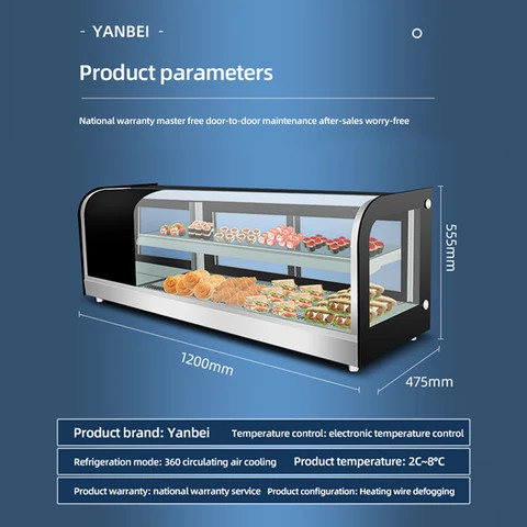 Buy Commercial Display Fridge Counter Top Counter Display Fridge Frost ...