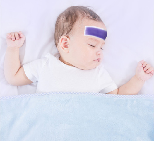 Buy Cool Gel Fever Forehead Patch Fever Reducer Gel Pad from Zhengzhou ...
