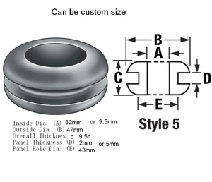 Buy Custom Black Silicone Rubber Grommet Silicone Coil from Xiamen Xing ...