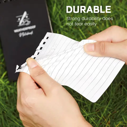 Buy Custom Logo All Weather Notepad Waterproof Stone Paper Notebook ...