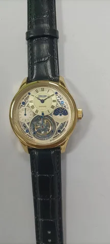 Buy Custom Tourbillon Men Automatic Watch Watch Luxury Leather ...