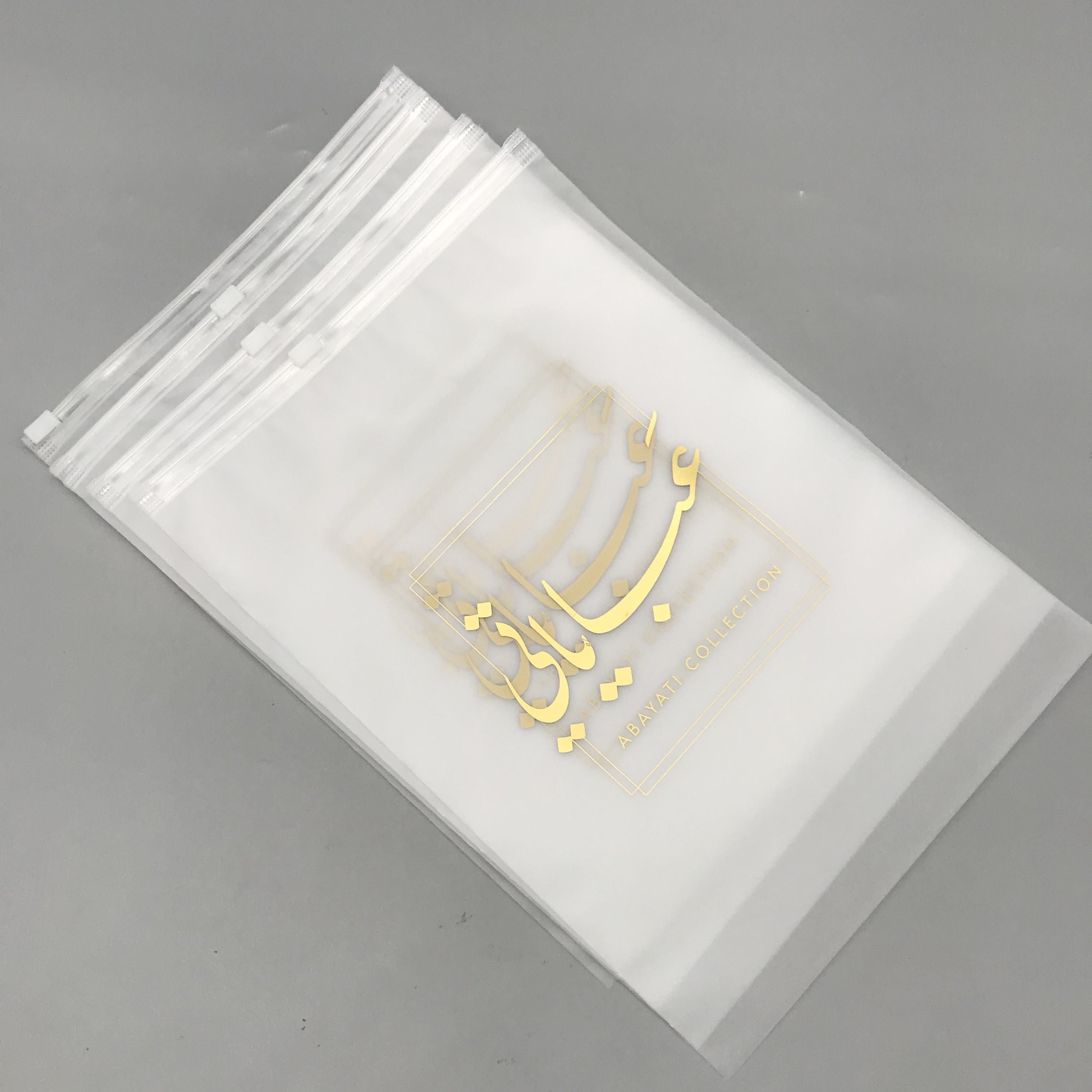 Buy Custom Zipper Packing Clothing Bag With Your Own Logo Plastic ...