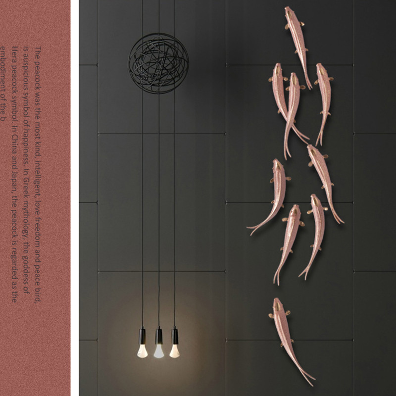 Buy Diy 3d Resin Fish Wall Home Decor from Guangzhou Dahui Aquaculture ...