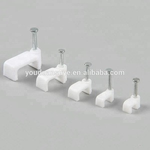 Buy Electronic Wiring Accessories Circle Concrete Cable Clips Nail Clip ...