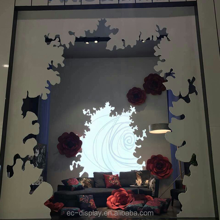 Buy Elegant Engraving Wood Window Display Animal Sculpture Decoration ...