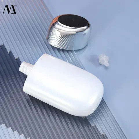 Buy Flat Sunscreen Bottle Packaging Customized Face Sunscreen Cream ...