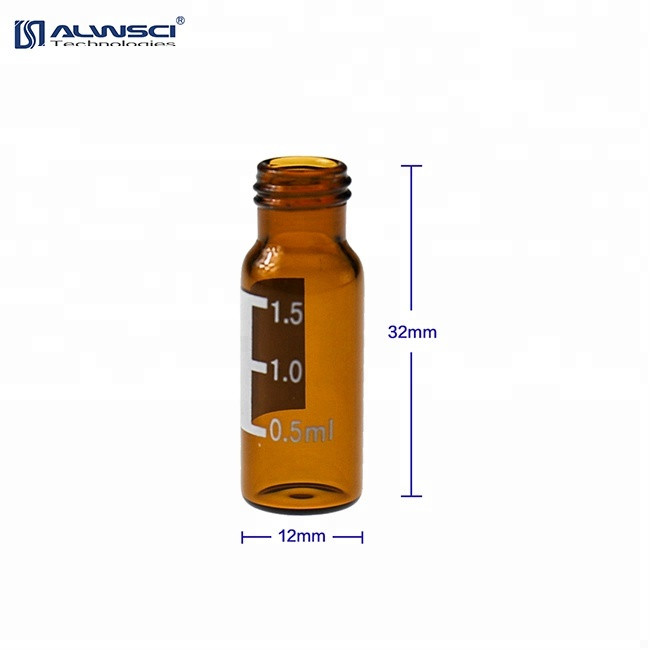 Buy Glassware Laboratory Flat Bottom Glass Amber Storage 9-425 2ml Hplc Vial from Zhejiang ...