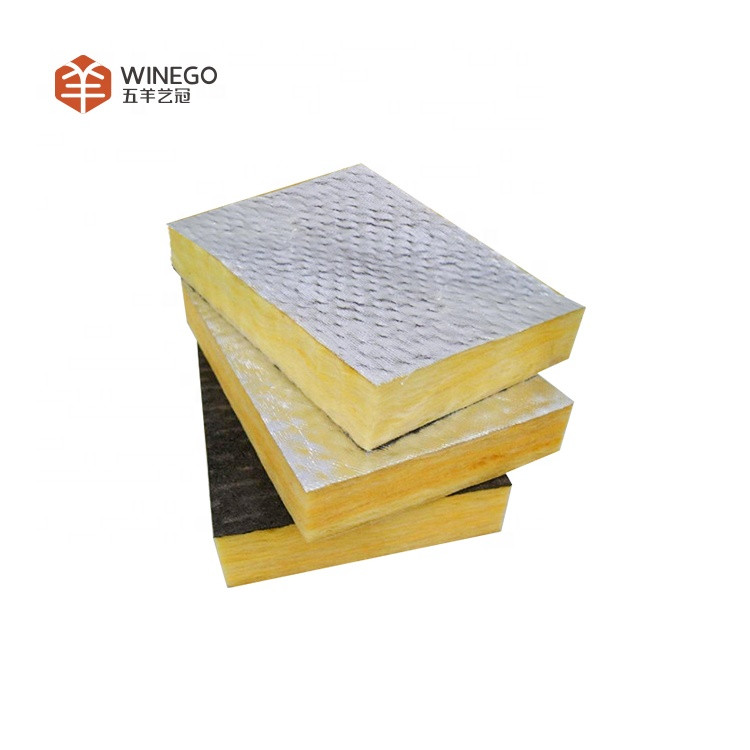 Buy Heat Sound Insulation Aluminum Foil Fiber Sandwich Fiberglass ...