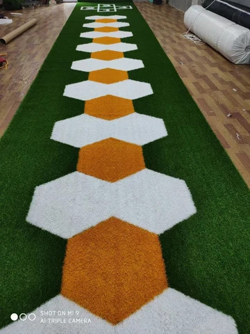 Buy High Density Rainbow Color Lawn Grass Sport Turf Outdoor Sporting ...