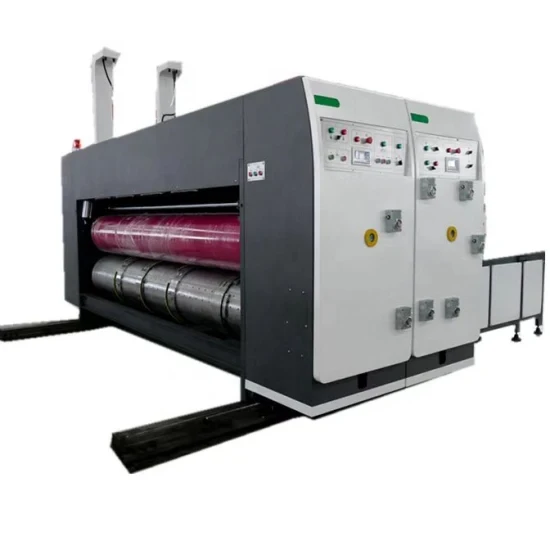 Buy High Efficient Semi Automatic Carton Printer Corrugated Box Making ...
