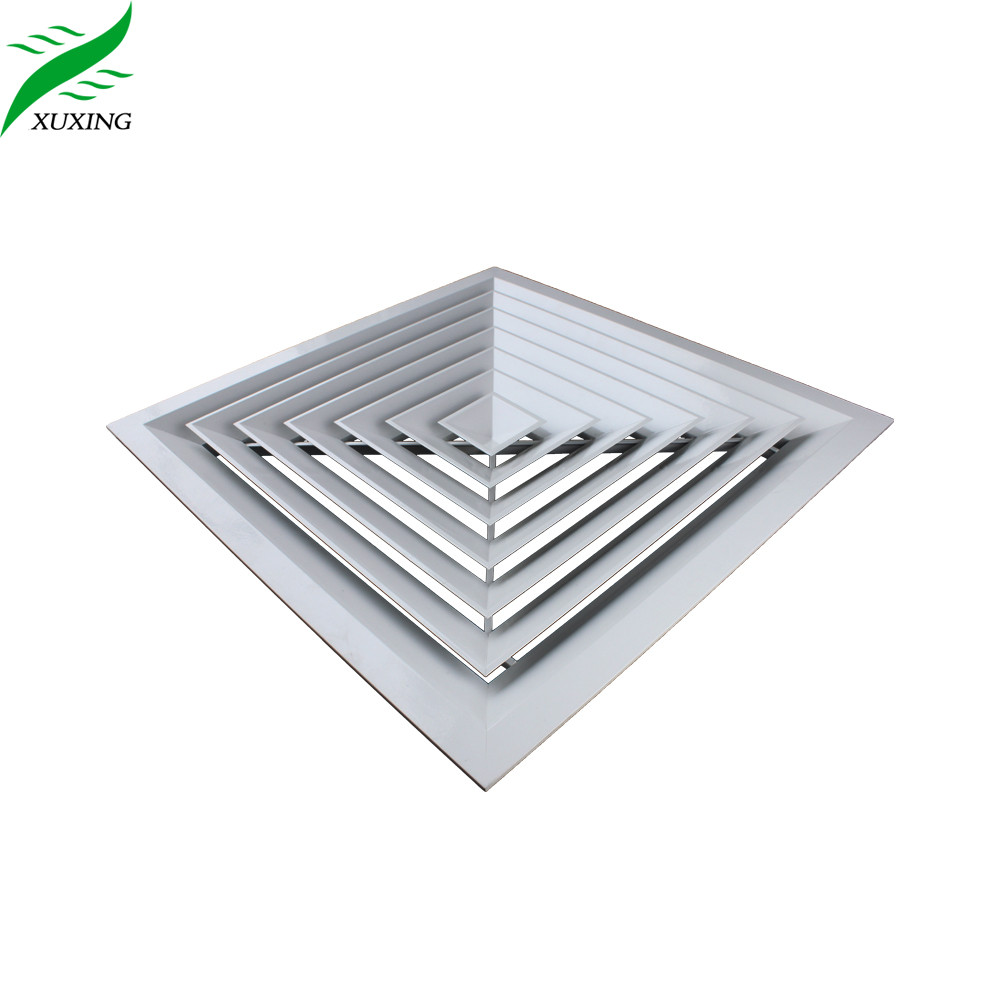 Buy Hvac Diffuser Aluminum Ceiling 4-way Supply Air Conditioning ...