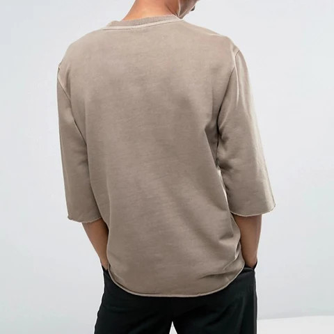 Buy Latest Sweater Designs For Men 65% Cotton 35% Polyester 3/4 Sleeves ...