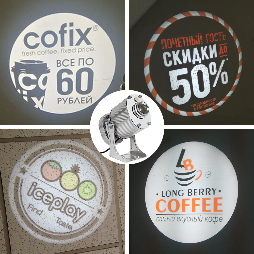Buy Ledy 40w Outdoor Logo Projector Advertising Building Gobo Projector ...
