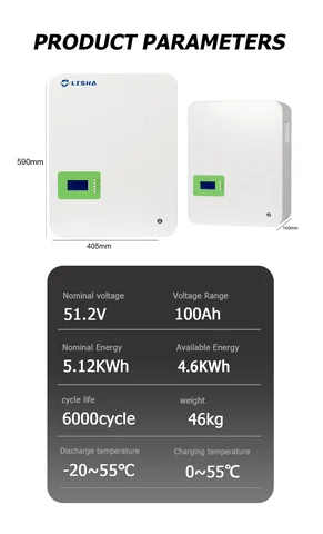 Buy Lisha High Efficient 51.2v 100ah Power Storage Battery Solar Energy ...