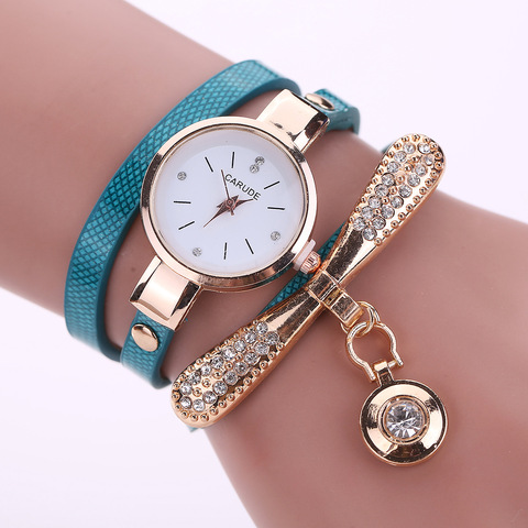 Buy Luxury Crystal Fashion Quartz Wristwatch Clock Ladies Vintage ...