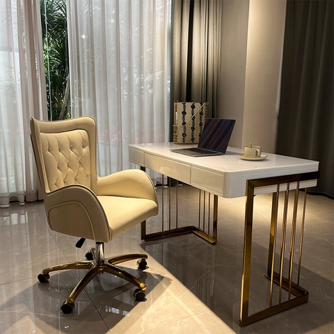 Buy Luxury Modern Golden Leg Executive Height Adjustable Comfortable ...