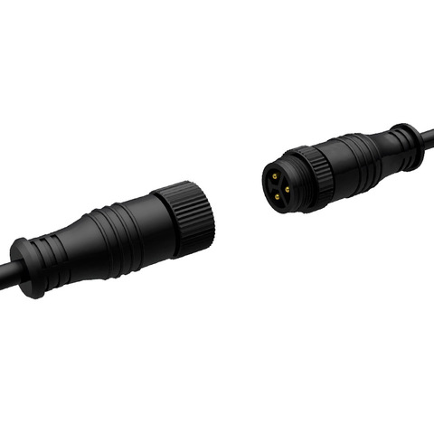 Buy M20 Connector Waterproof Led Cable Male And Female M20 2-pin ...