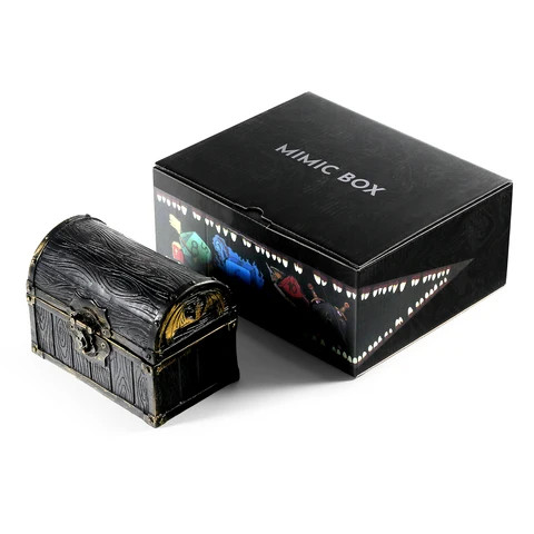 Buy Mimic Chest Dice Storage Box Holds Up To 35 Dnd Dice Or 5 ...