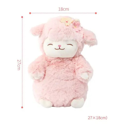 Buy Miniso Kawaii Stuffed Animal Sheep Plush Unisex Soft Cotton Doll ...