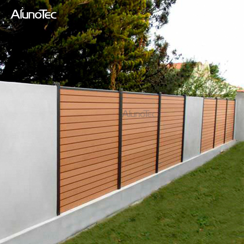 Buy Modern Garden Aluminium Horizontal Fencing Screen Privacy Fence ...