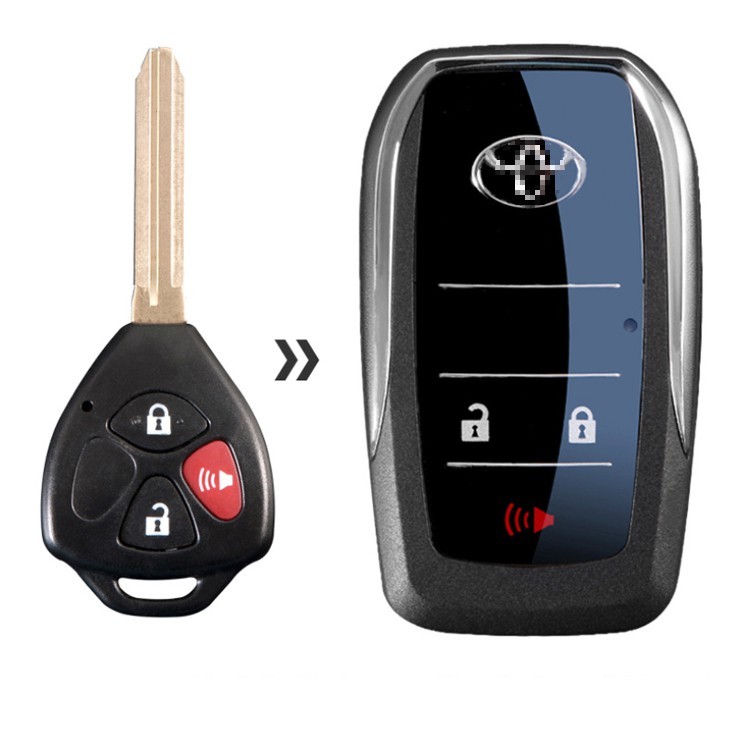 Buy Modified Flip Car Key Shell Smart Key Replacement Case Panic ...