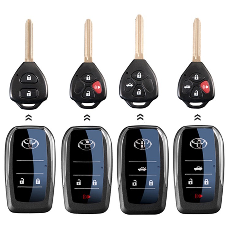 Buy Modified Flip Car Key Shell Smart Key Replacement Case Panic ...