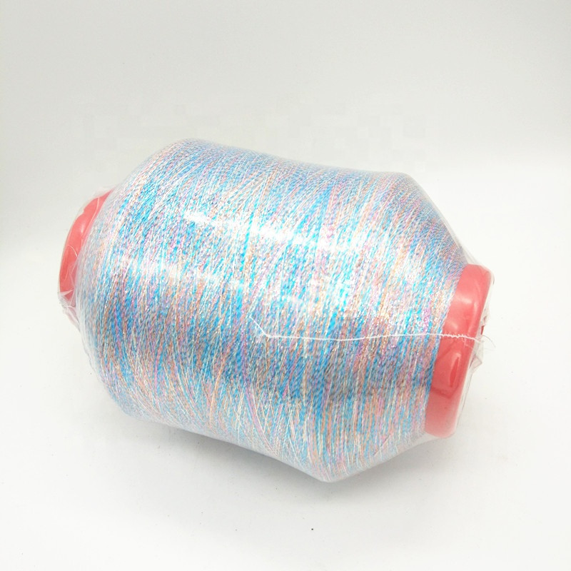 Buy Multi Colors Lurex Rainbow Metallic Yarn For Sweater Knitting from ...