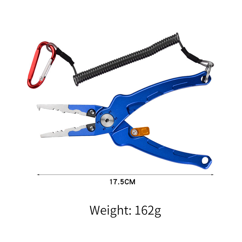 Buy Multi Functional Aluminium Alloy Fish Pliers With Sheath Fishing ...