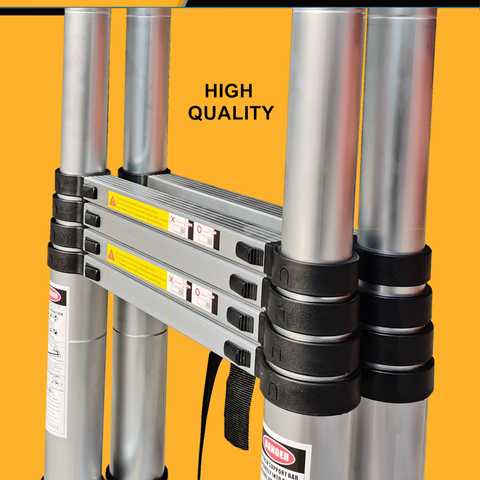Buy Multipurpose Aluminum Folding Telescopic Ladder 2x5step 2x6 Step ...