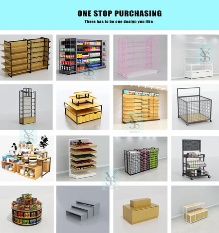 Buy New Arrival Single Side Wall Mesh Black Grid Spinner Rack Retail ...