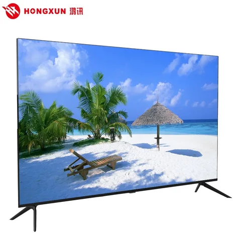 Buy New Model Frameless 32 43 50 55 Inch Glass Large Screen Led Tv ...