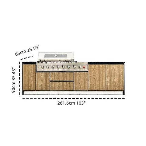 Buy North America Backyard Party Bbq Grill Stainless Steel Modular ...