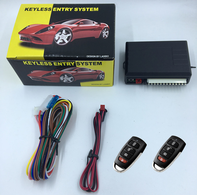 Buy One Way Car Alarm Keyless Entry System For Toyota Yaris from ...