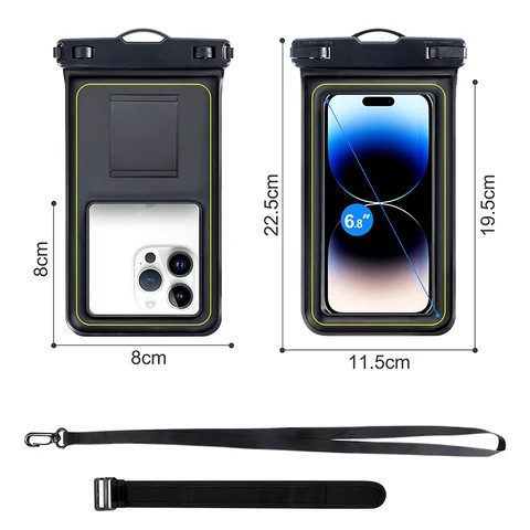 Buy Outdoor Sponge Floatable Waterproof Mobile Pouch Dry Bag Arm Band ...