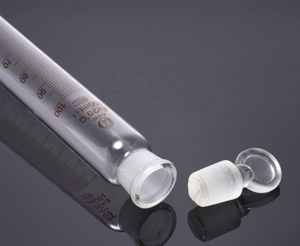 Buy Plug Graduated Cylinder With Graduation And Ground-in Glass Or ...