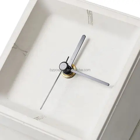 Buy Popular Classic Concrete Desktop Alarm Clock With Storage Function ...