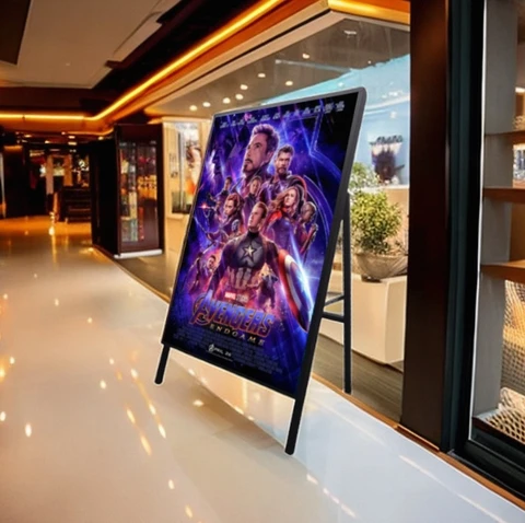Buy Popular Design Advertising Led Light Poster Movie Light Box With ...