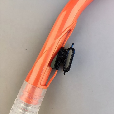 Buy Professional Double Check Valve Splash Guard Swim Breathing Tube ...