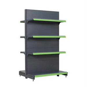 Buy Provision Store Room Gondola Rack 2 Side 1 Pcs For Supermarket And ...