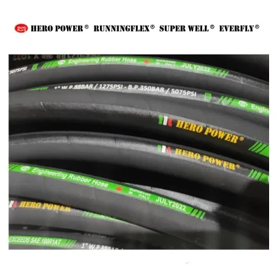 Buy Sae100 R6 En854 1te High Pressure Strength Fiber Braided Oil Hydraulic Rubber Hose China ...