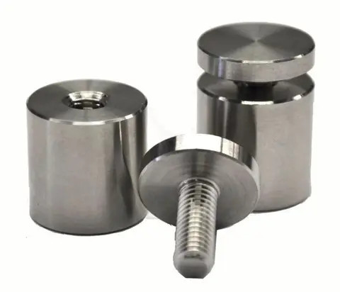 Buy Signs Desktop Table Acrylic Photo Frame Standoff Stainless Steel ...