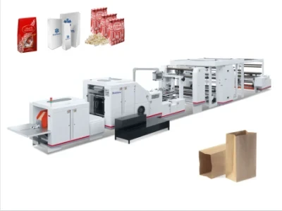 Buy Square Bottom Paper Sos Bag Making Machine from Zhejiang Hongpeng ...