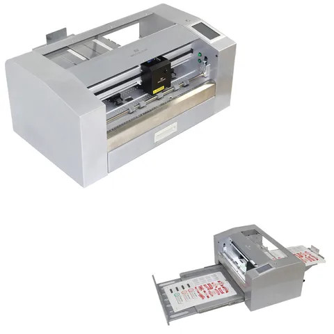 Buy Sticker Label Card Digital Die Cutting Cutter Machine Continuous ...