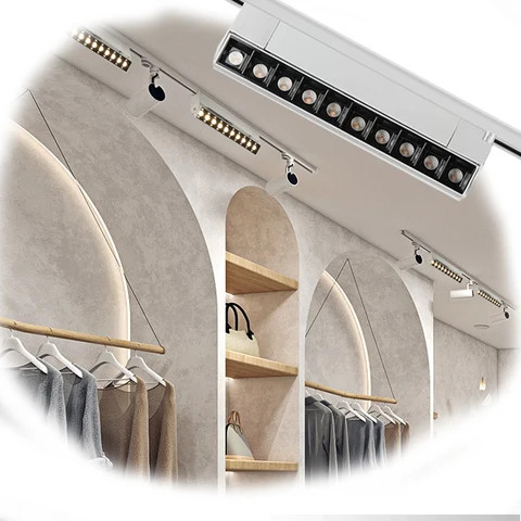 Buy Supermarket Lighting Linear Led Track Light 2700k 3000k 5000k ...