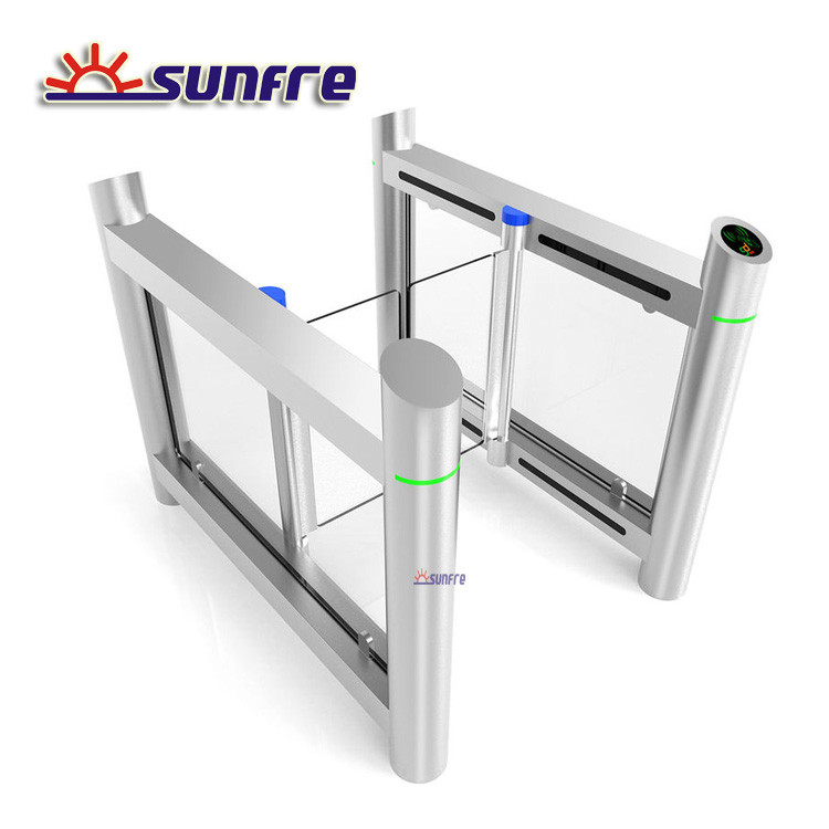 Buy Supermarket Swing Barrier Gate One Way Direction Accessing Control ...