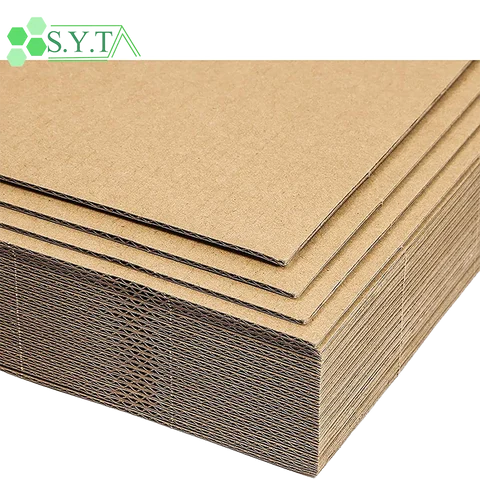 Buy Syt High Strength Corrugated E F Flute Sheets Corrugated Cardboard ...