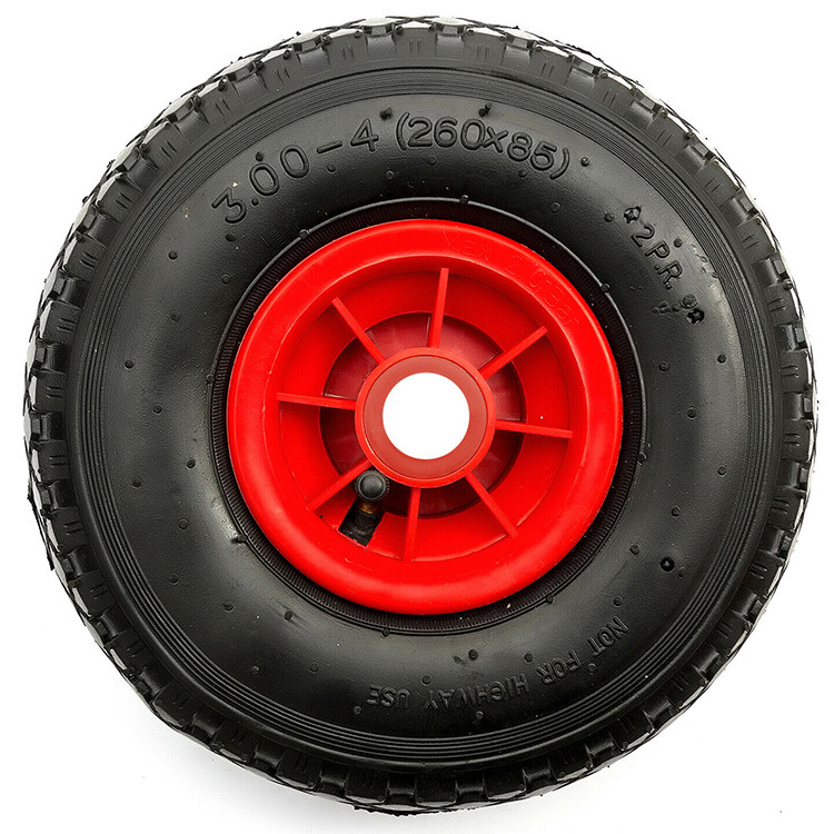 Buy Tire 260x85 3.00-4 Pneumatic Wheels 10 Inch Inflatable Wheel from ...